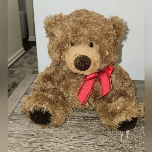 Toys | Aurora Classic Cute Teddy Bear Soft Brown Plush Stuffed Animal W ...